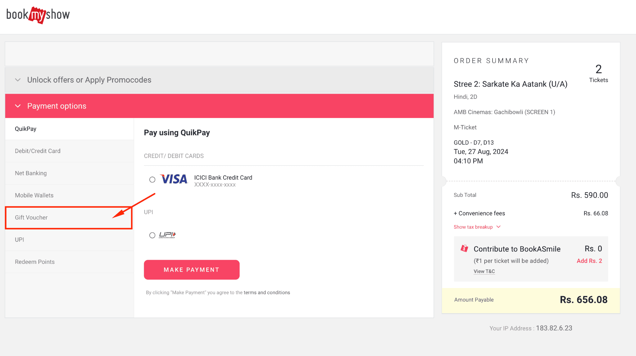 How to Redeem Your BookMyShow Gift Card: A Step-by-Step Guide